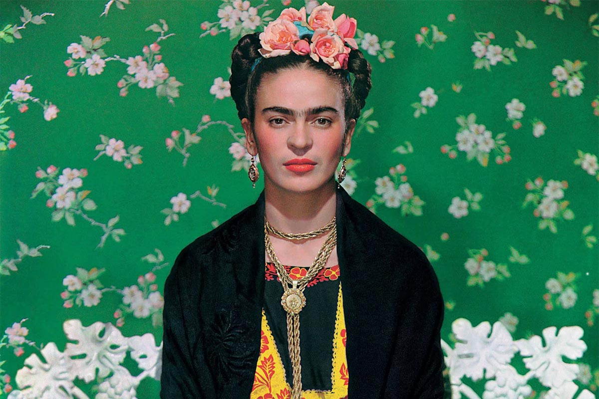 Nickolas Muray, Frida en el banco, 1939 (detalle) | ArcheoRoma